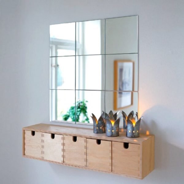 Ikea HONEFOSS mirror 18x21cm, 10pcs - Styla
