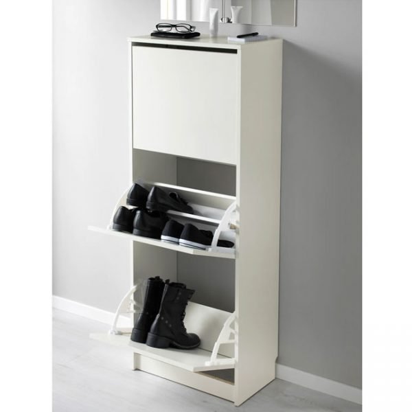 BISSA Shoe cabinet with 3 compartments - Styla