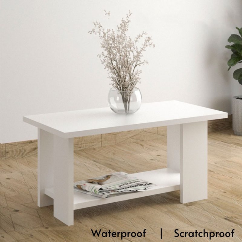 Ikea Coffee Table white 90x55 cm - Styla